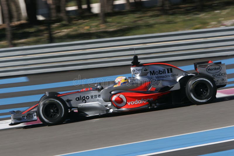F1 2007 - Lewis Hamilton McLaren Editorial Photography - Image of lewis ...