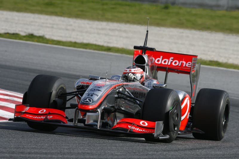 F1 2009 - Heikki Kovalainen McLaren Image éditorial - Image du ...