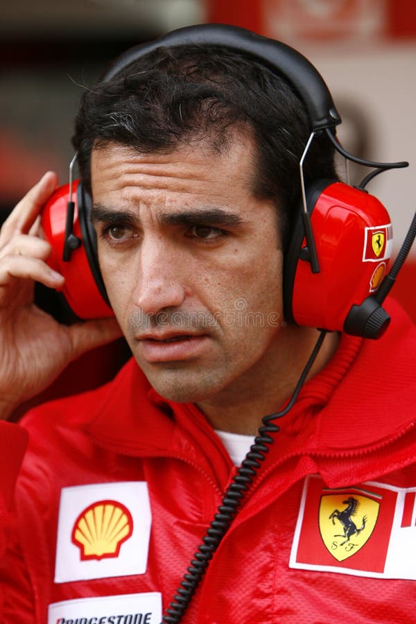 F1 2009 - Marc-Gen Ferrari redaktionelles stockfoto. Bild von auto ...