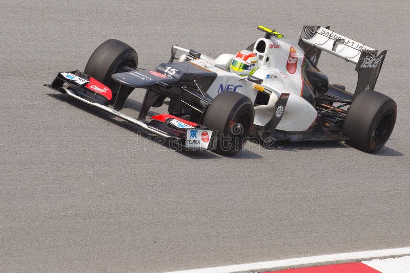 Mclaren F1 Racing Car Side View Editorial Stock Image - Image of ...