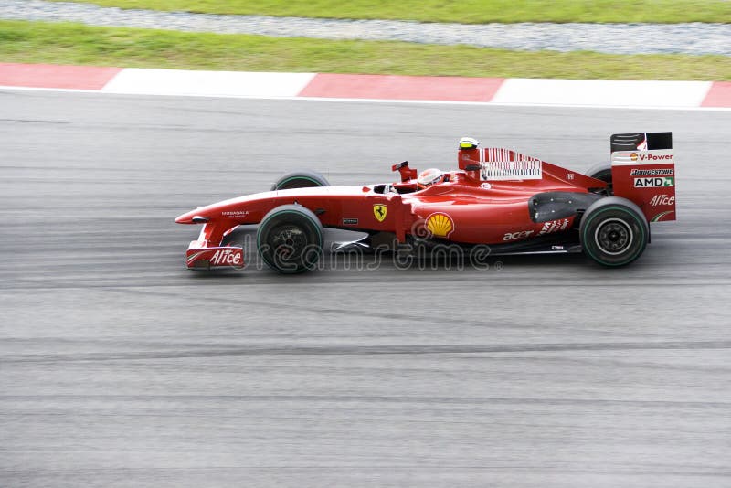F1 Racing 2009 - Kimi Raikkonen (Ferrari) Editorial Photography - Image ...