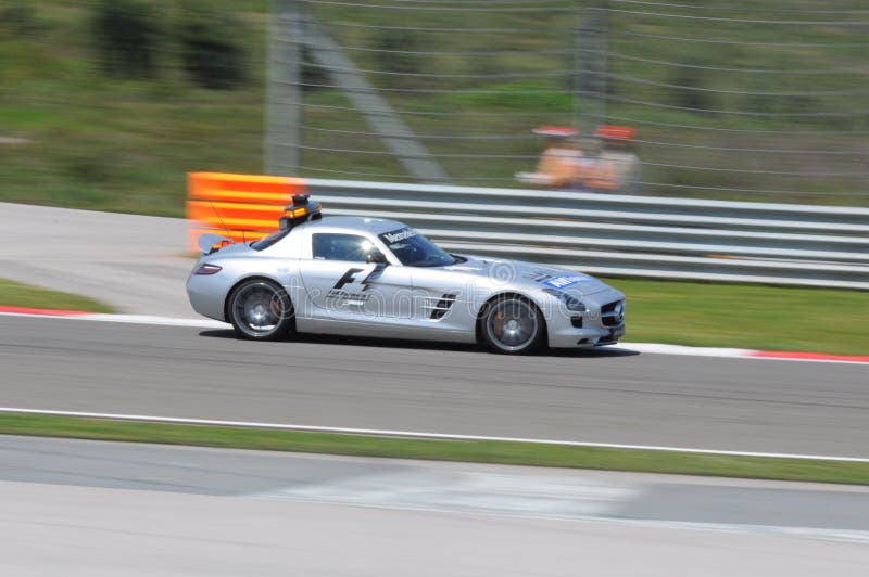 F1 safety car editorial photography. Image of prix, formula1 - 22433692