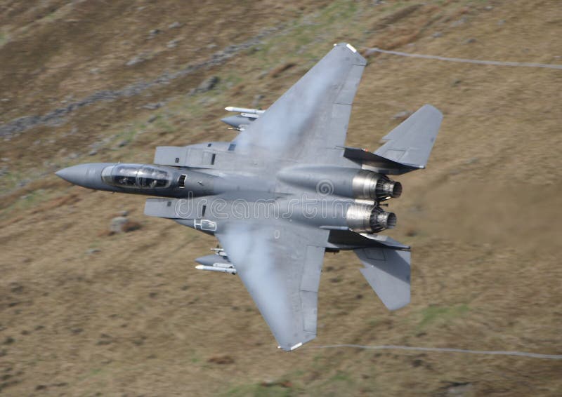 F15 Eagle Jet afterburner stock photo. Image of fighter - 2428154