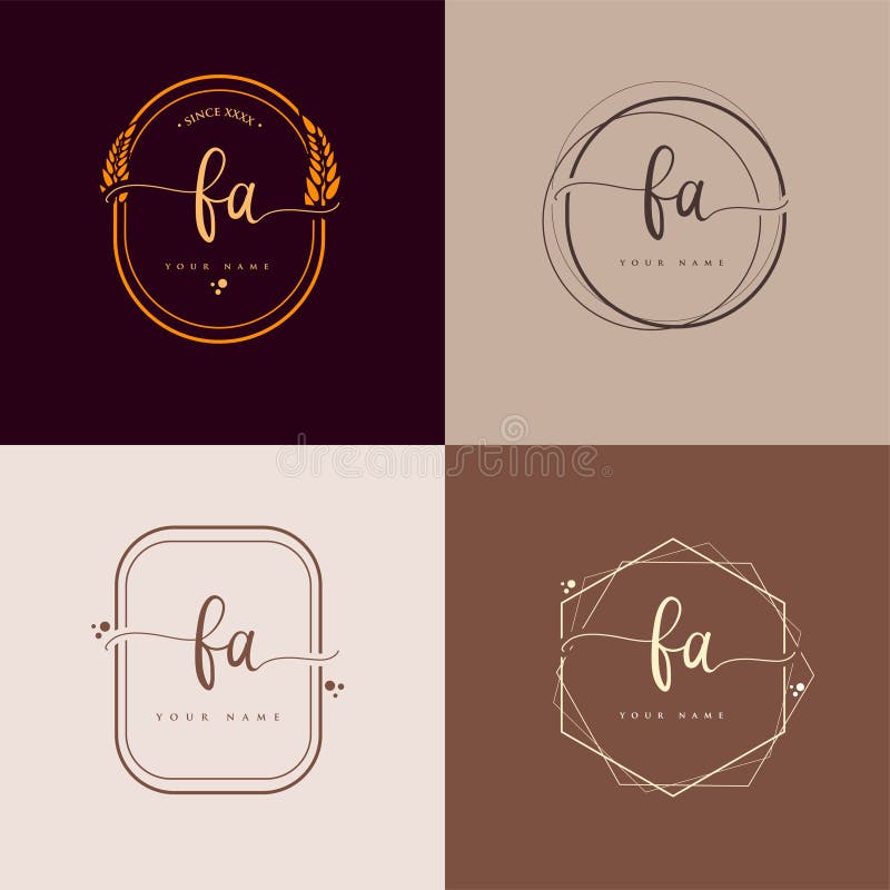 Fa Initials Stock Illustrations – 454 Fa Initials Stock Illustrations ...