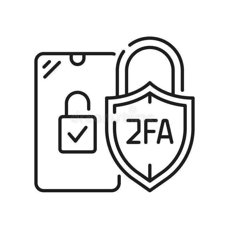 2fa Icon Icon Stock Illustrations 422 2fa Icon Icon Stock