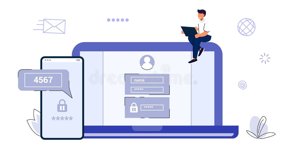 Mobile Otp Stock Illustrations – 465 Mobile Otp Stock Illustrations ...