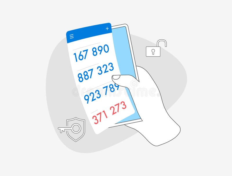 2fa Authenticator Stock Illustrations – 10 2fa Authenticator Stock ...