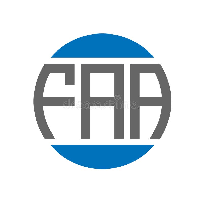 FAA Letter Logo Design on White Background. FAA Creative Initials ...