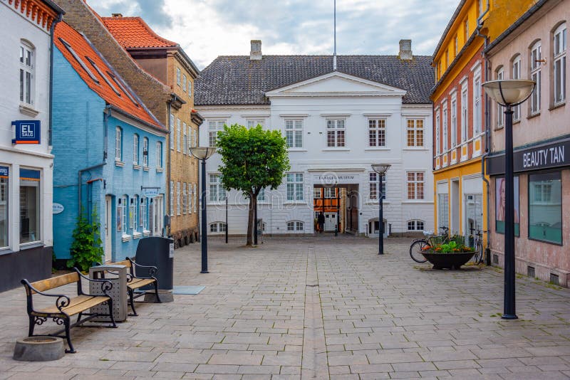 Faaborg, Denmark, June 20, 2022: View of Faaborg Museum at Denma ...