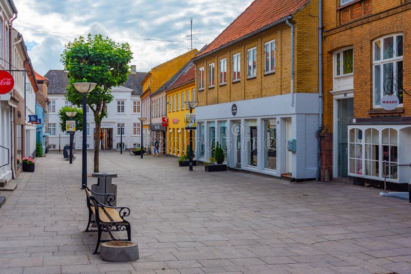 Faaborg, Denmark, June 20, 2022: View of Faaborg Museum at Denma ...