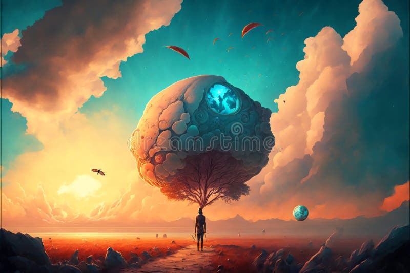 Fable Fun Surreal, Generated Ai, Generative, Ai Stock Illustration ...