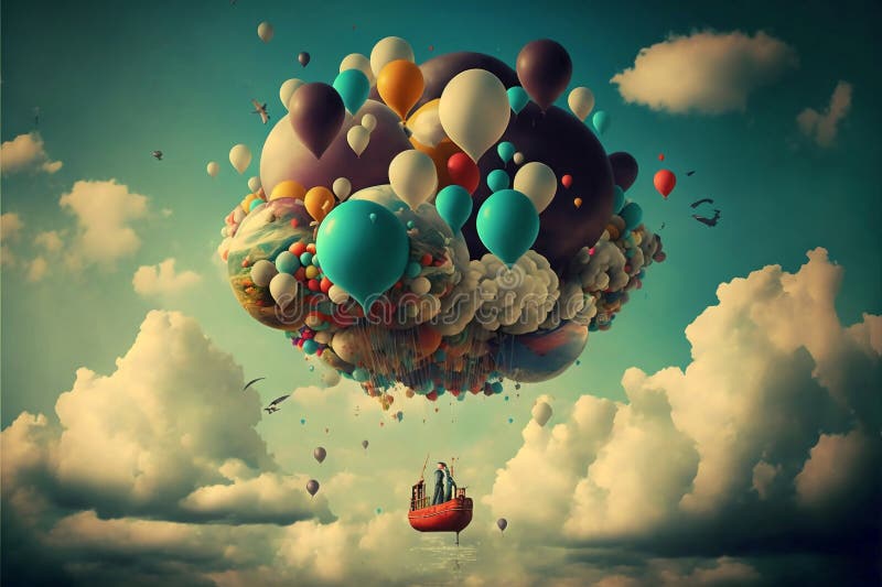 Fable Fun Surreal, Generated Ai, Generative, Ai Stock Illustration ...
