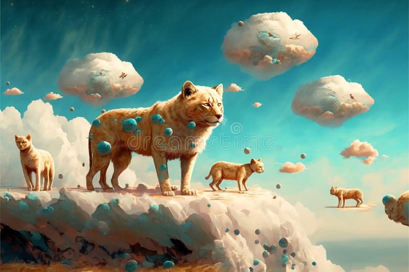 Fable Fun Surreal, Generated Ai, Generative, Ai Stock Illustration ...