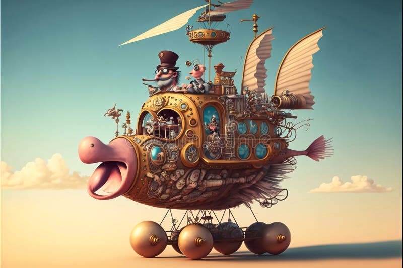 Fable Fun Surreal, Generated Ai, Generative, Ai Stock Illustration ...