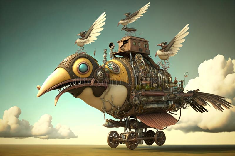 Fable Fun Surreal, Generated Ai, Generative, Ai Stock Illustration ...