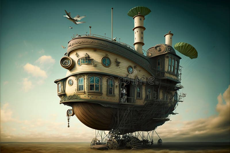 Fable Fun Surreal, Generated Ai, Generative, Ai Stock Illustration ...