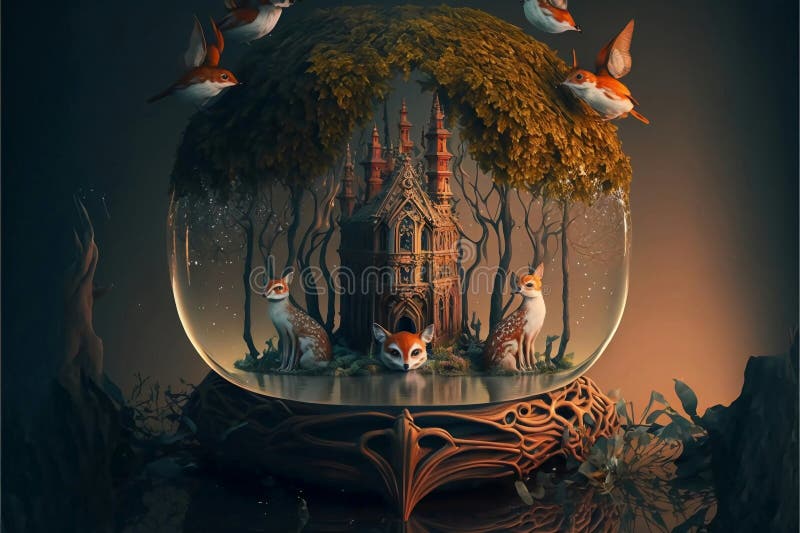 Fable Fun Surreal, Generated Ai, Generative, Ai Stock Illustration ...