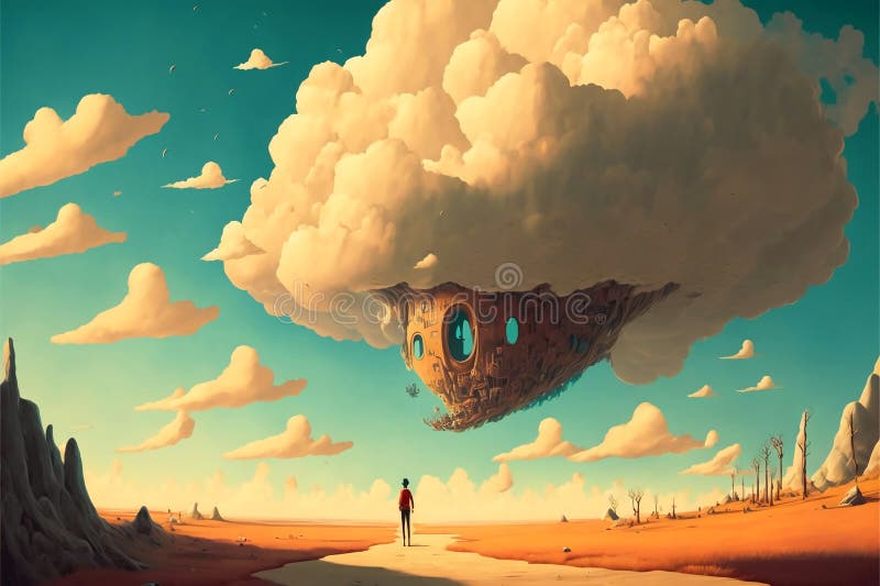 Fable Fun Surreal, Generated Ai, Generative, Ai Stock Illustration ...