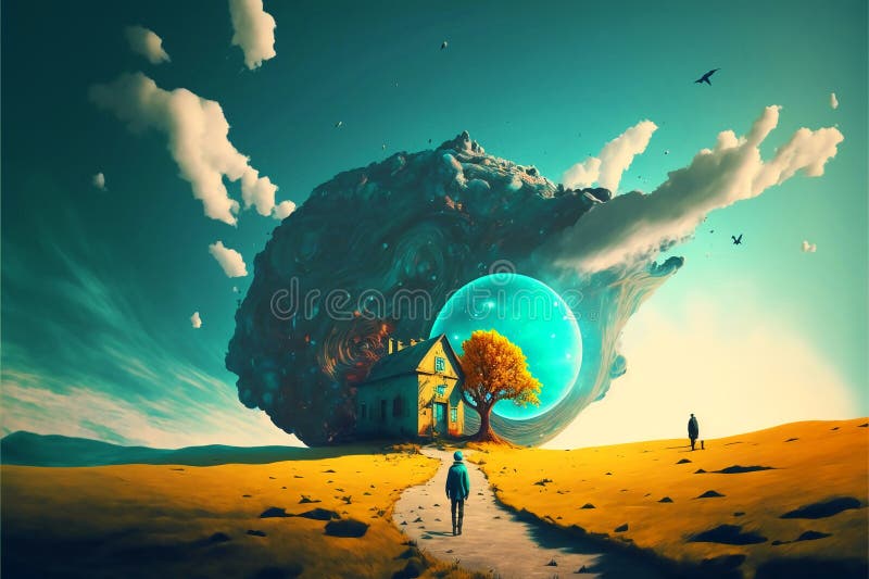 Fable Fun Surreal, Generated Ai, Generative, Ai Stock Illustration ...