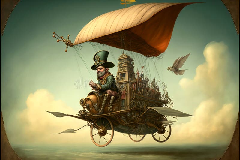 Fable Fun Surreal, Generated Ai, Generative, Ai Stock Illustration ...