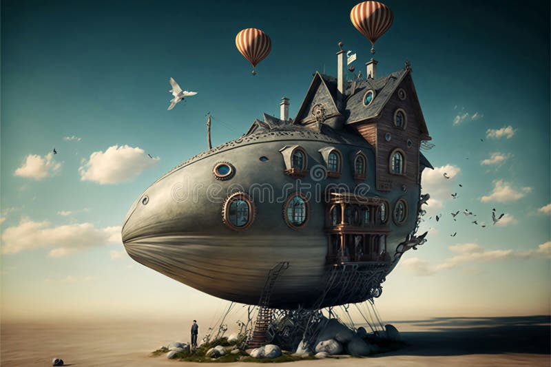 Fable Fun Surreal, Generated Ai, Generative, Ai Stock Illustration ...