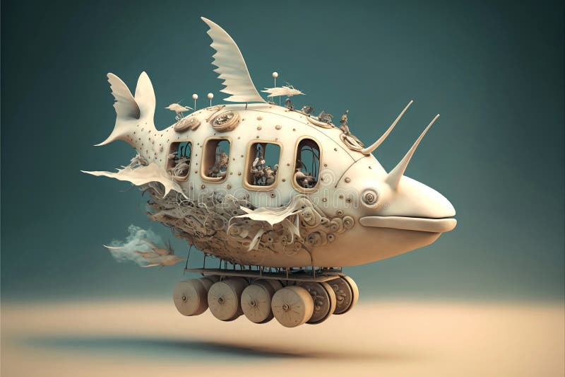 Fable Fun Surreal, Generated Ai, Generative, Ai Stock Illustration ...