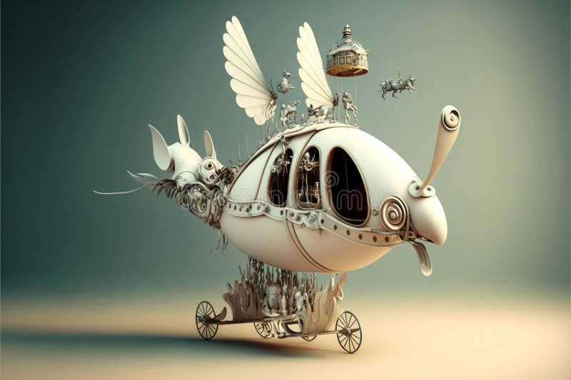 Fable Fun Surreal, Generated Ai, Generative, Ai Stock Illustration ...