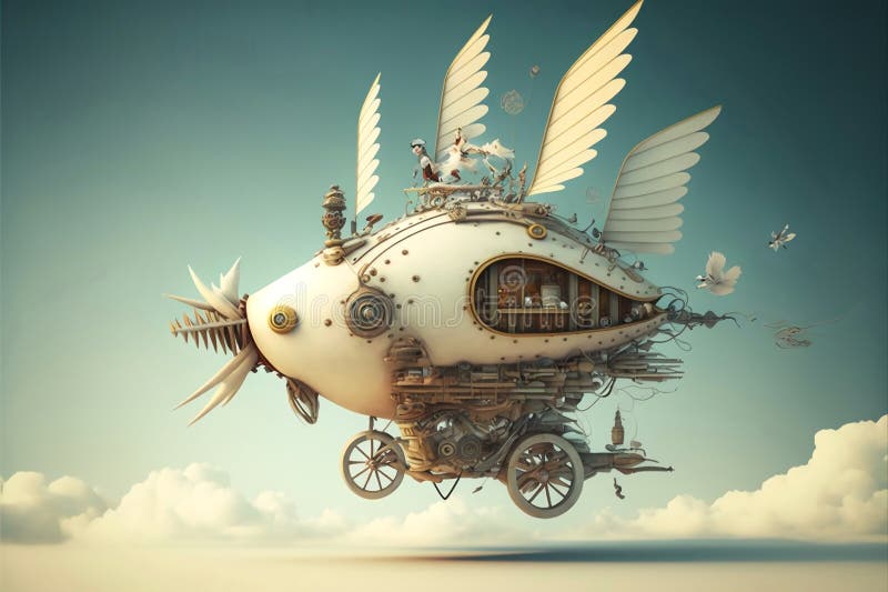 Fable Fun Surreal, Generated Ai, Generative, Ai Stock Illustration ...