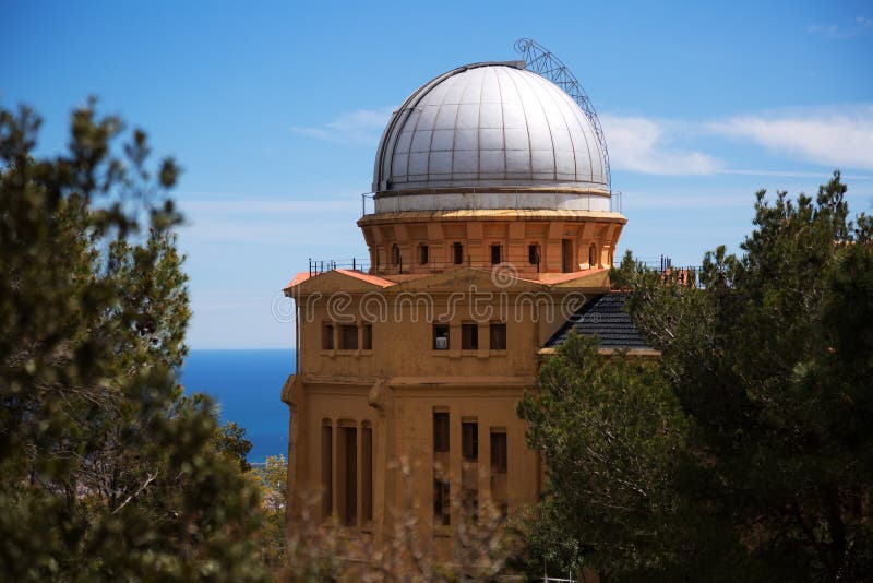 Barcelona - Observatory Over The City Stock Image - Image of tibidabo ...