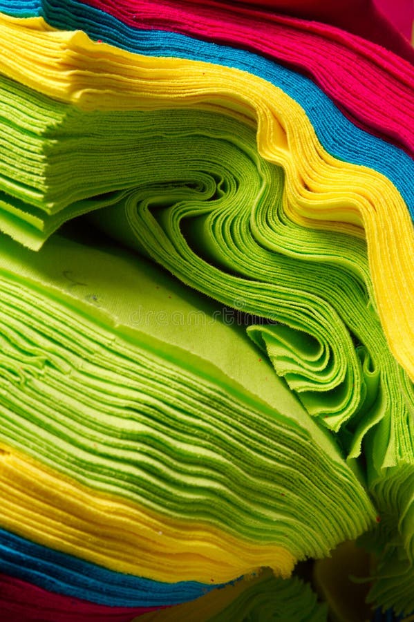 Fabric stock photo. Image of layers, warehouse, multi - 2464296