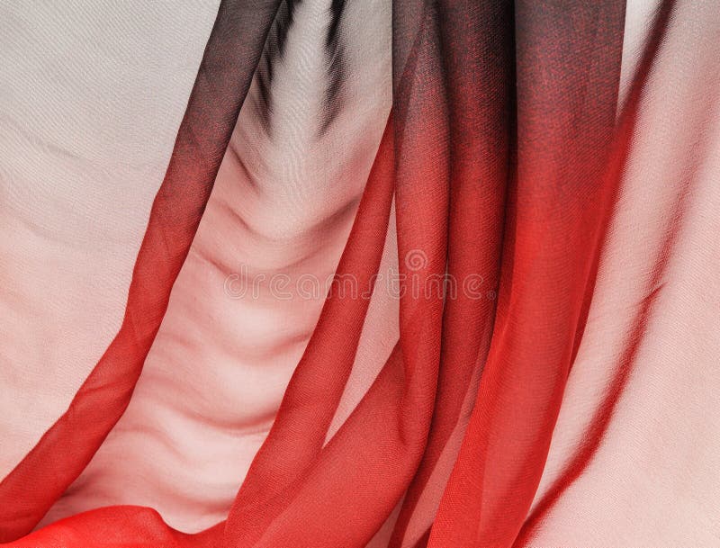 Abstract soft red chiffon stock photo. Image of luxurious - 11344092