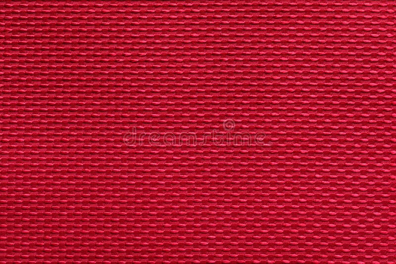 Fabric with Abstract Pattern. Red Fiber Texture Polyester Close-up ...