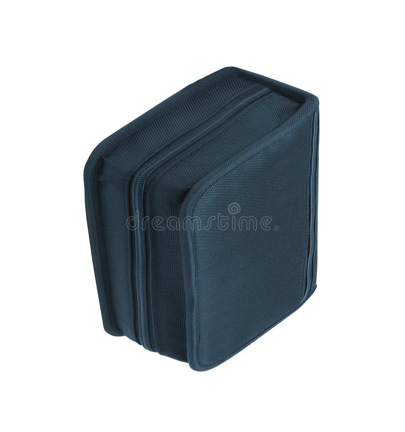 Fabric bag with zipper stock image. Image of business - 68470199