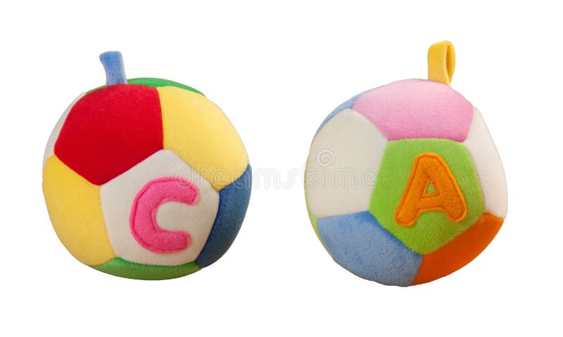 Fabric ball toy stock image. Image of play, learn, color - 24709365
