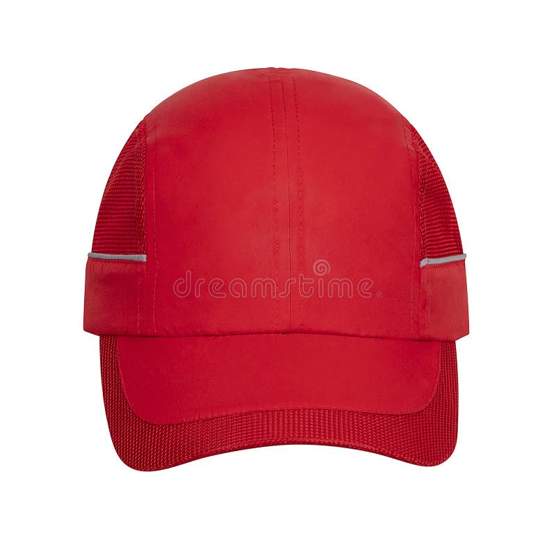 Fabric Cap Cut Out on a White Background Stock Photo - Image of ...