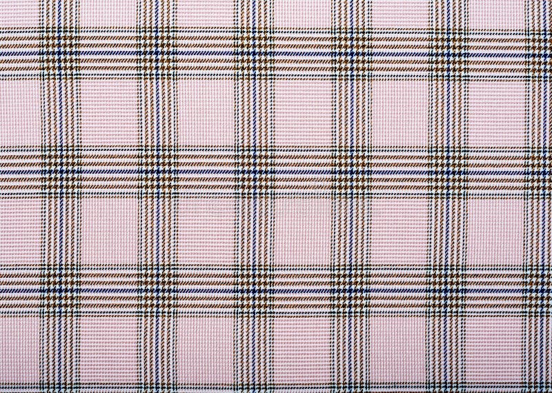 Checkered Fabric. Checkered Pattern on Fabric of Different Colors Stock ...