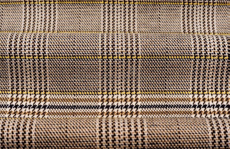 Checkered Fabric. Checkered Pattern on Fabric of Different Colors Stock ...