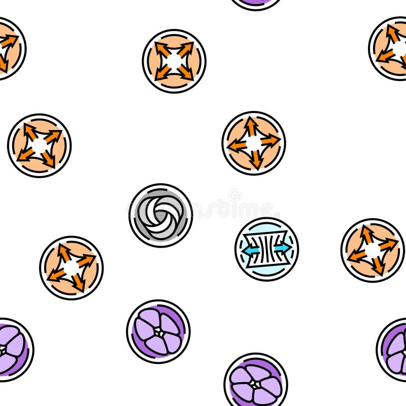 Fabric Cloth Textile Material Vector Seamless Pattern Stock Vector ...