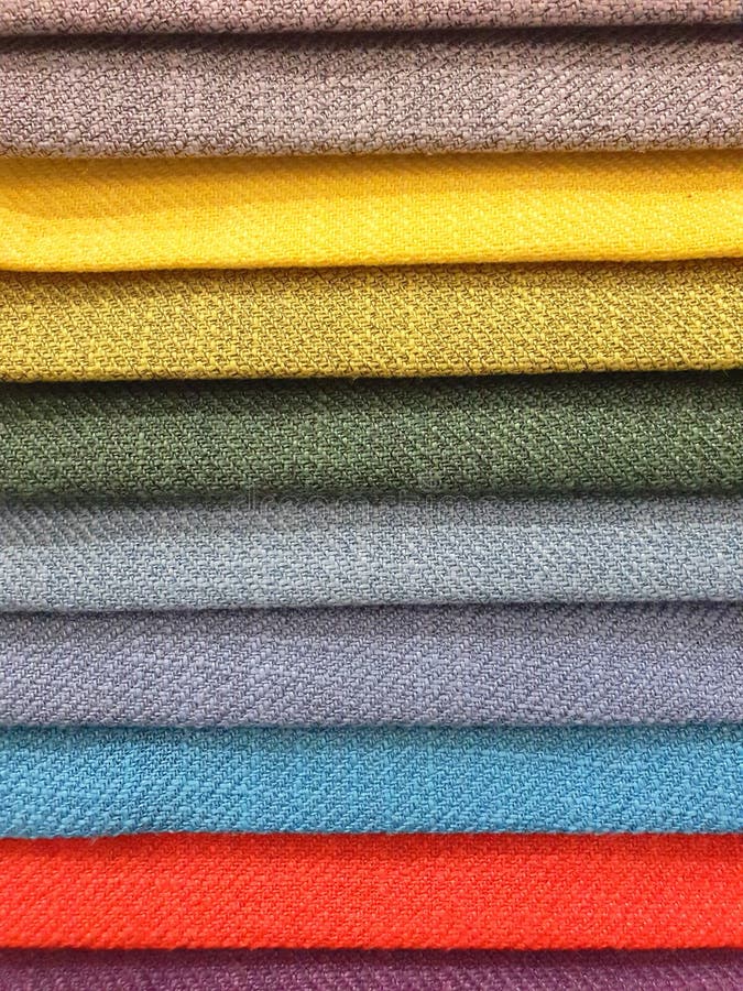 Fabric color samples stock photo. Image of cloth, textile - 265924696