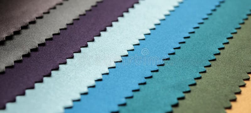 Fabric Color Samples Detail Closeup Background Stock Photo - Image of ...
