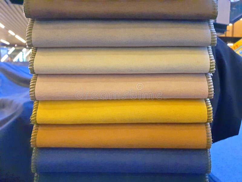 Fabric color samples stock image. Image of leather, furniture - 278959201