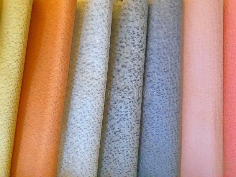 Fabric color samples stock image. Image of decorating - 288675107