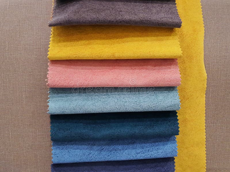 Fabric color samples stock photo. Image of samples, strips - 310666218