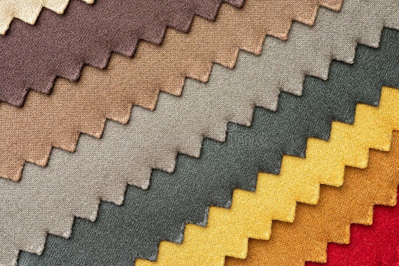 Fabric Color Samples Texture Background Stock Photo - Image of choice ...