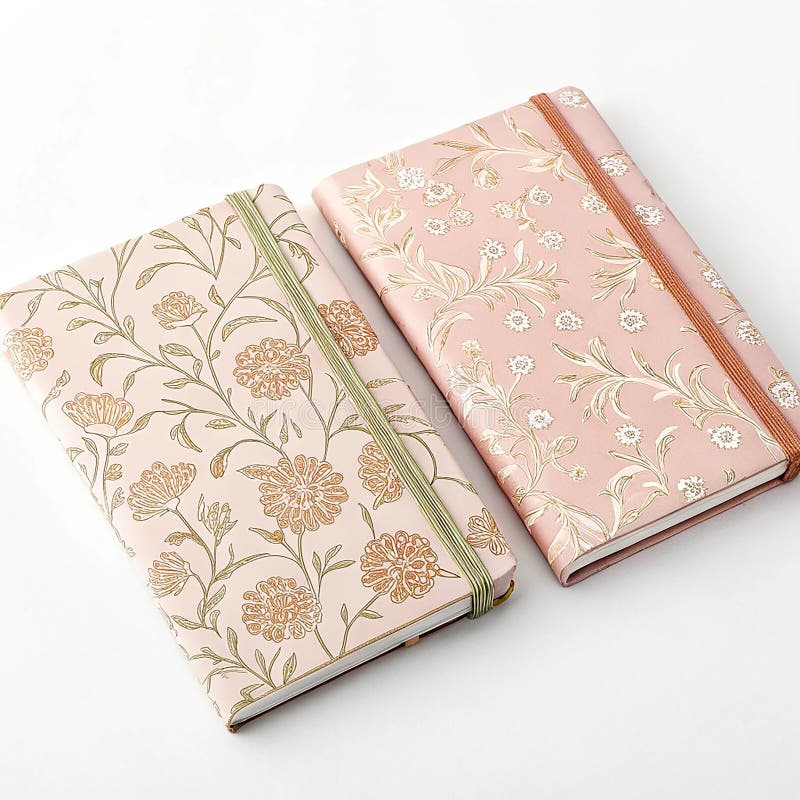 Covered Floral Notebooks Stock Illustrations – 10 Covered Floral ...