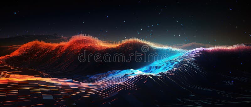 The Fabric of Cyber Information and Trending Data Streams, Ai Generated ...