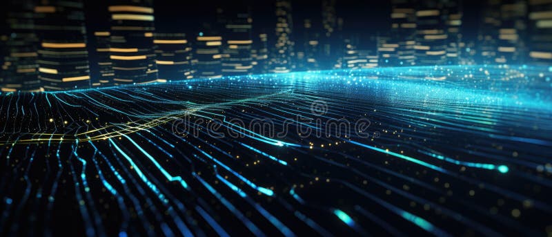 The Fabric of Cyber Information and Trending Data Streams, Ai Generated ...