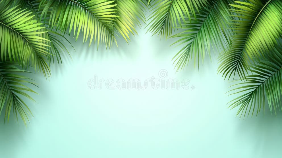 Fabric of a Delicate Nature and Pale Green Hue Features Stylized Leaf ...