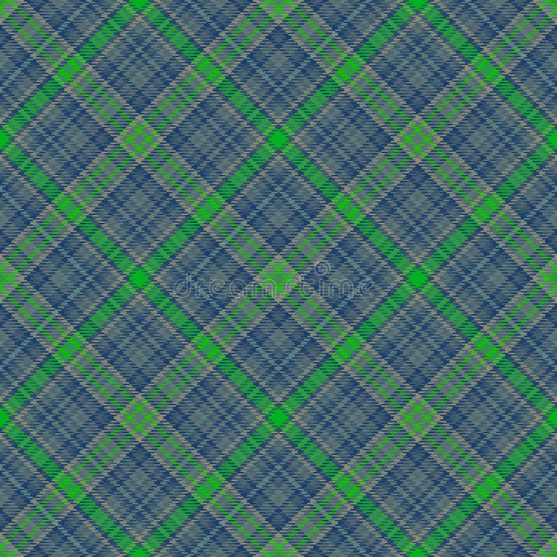 Fabric Diagonal Tartan, Pattern Textile, Celtic Stock Illustration ...