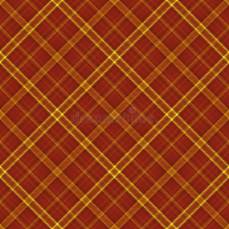 Fabric Diagonal Tartan, Pattern Textile, English Stock Illustration ...